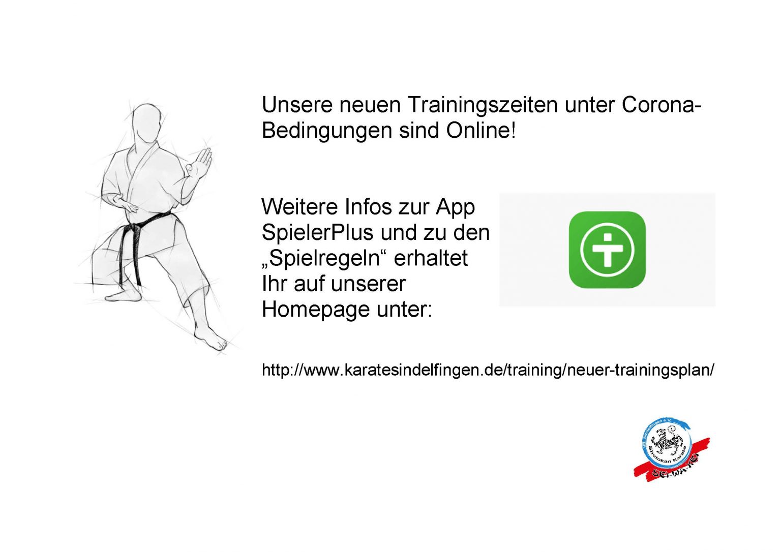 Neuer Trainingsplan ab 05.10.2020 – VfL Sindelfingen Karate